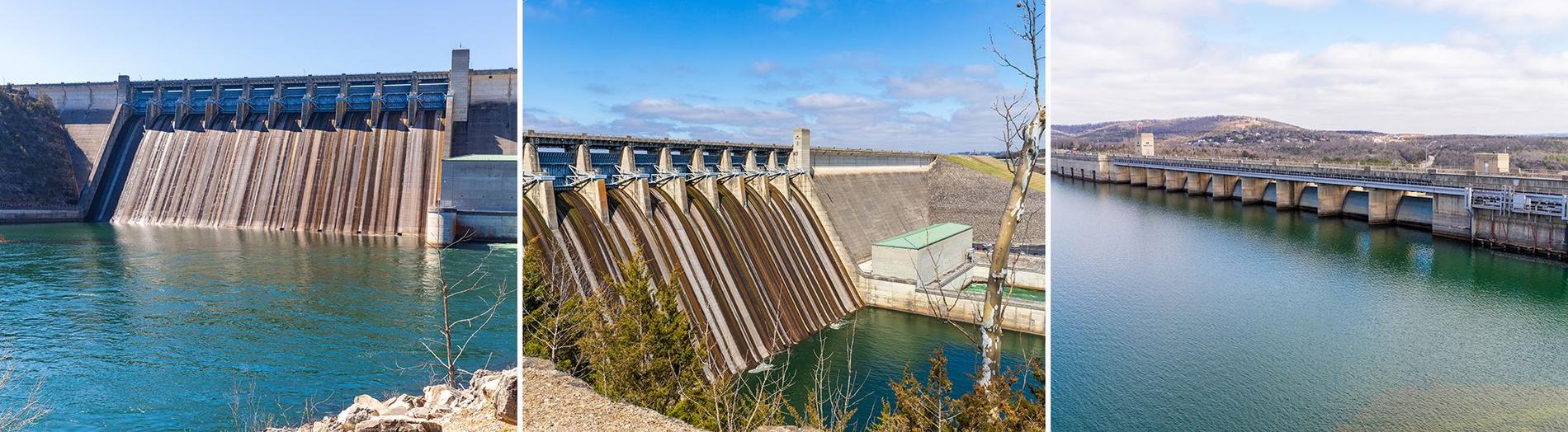 Table Rock Lake Dam in Branson, MO